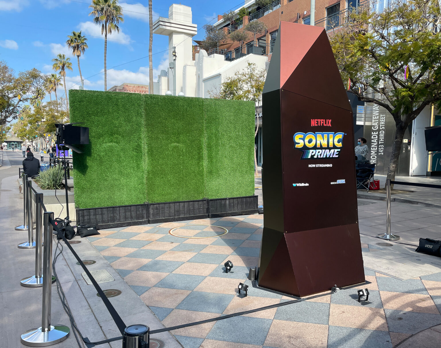 Sonic Prime Experience - Houdini Interactive