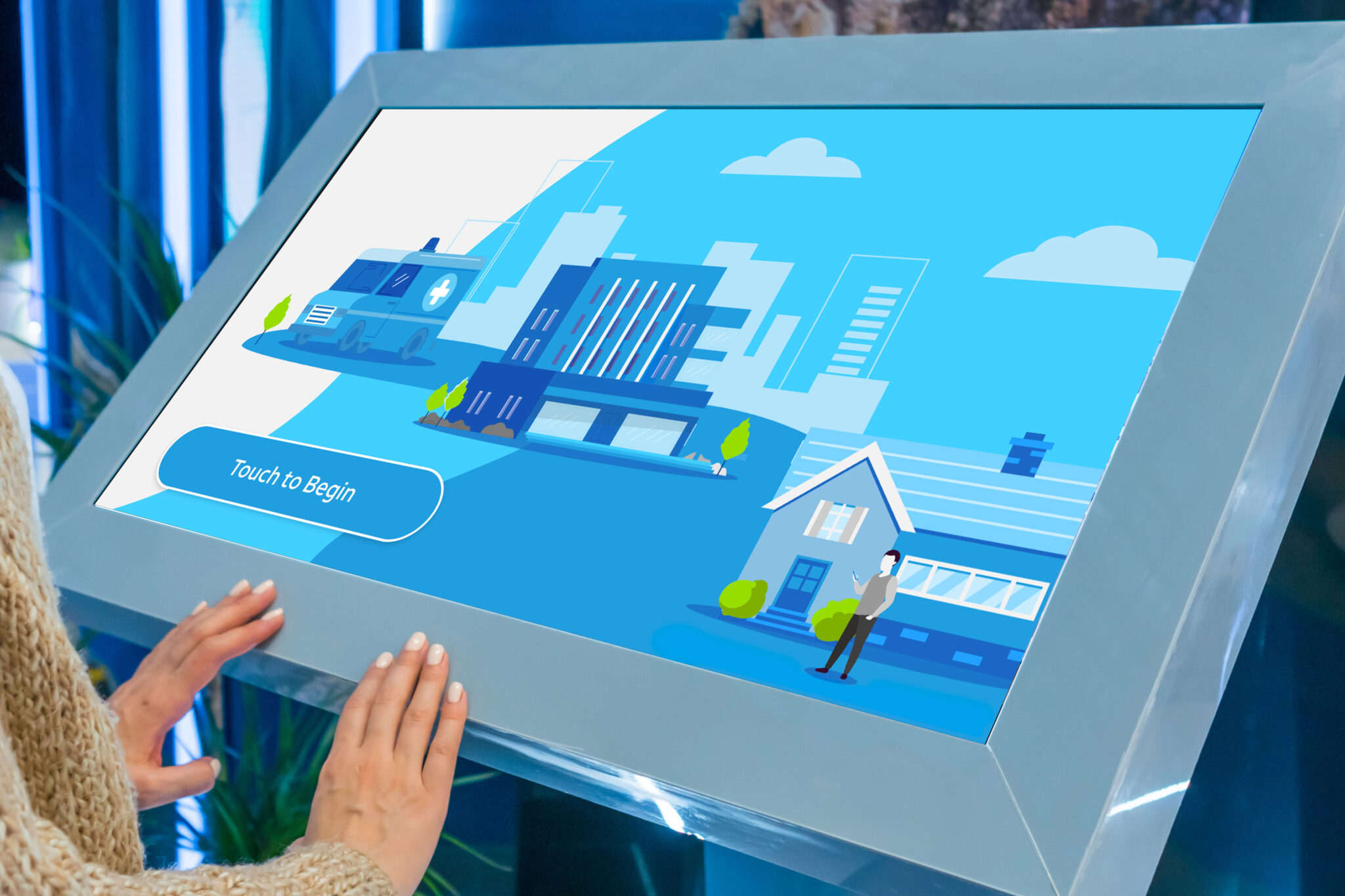 Sales Tool Touchscreen Experience - Houdini Interactive